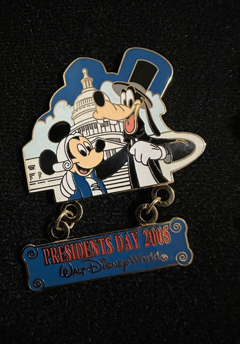Disney WDW President's Day 2005 Mickey Mouse & Goofy Pin LE 3000 | eBay