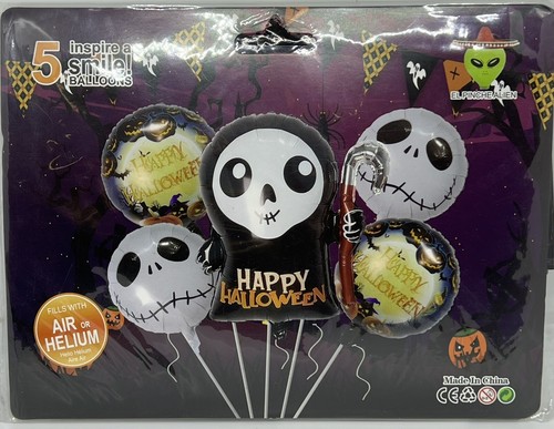 5 Pcs. Halloween Balloons / 5 globos de Noche de Brujas | eBay