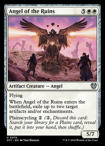 x4 Angel of the Ruins U MTG Commander: Outlaws of Thunder Junction M/NM ...