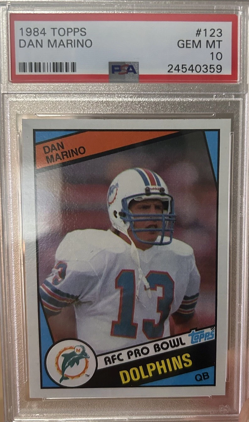Dan Marino 1984 Topps #123 Base Price Guide - Sports Card Investor