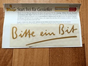 Bitte Ein Bit Aufkleber in Werbeaufkleber online kaufen | eBay
