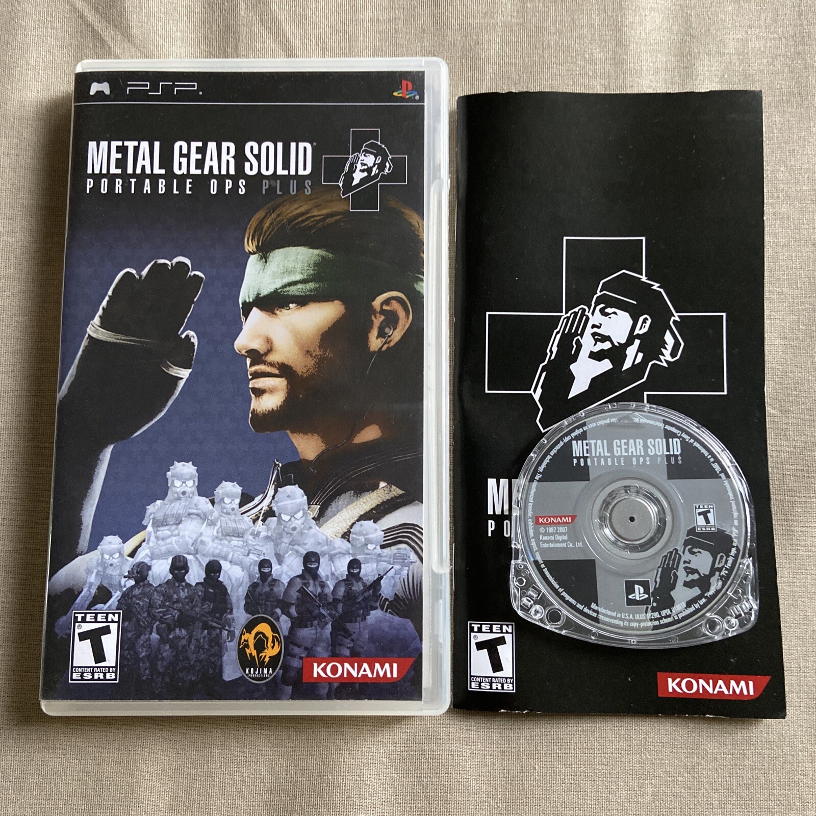 Metal Gear Solid: Portable Ops Plus Value - GoCollect (playstation ...