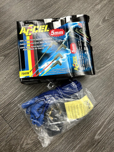 Accel Spark Plug Wire Set Accel 7541B (B=Blue kit) | eBay
