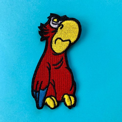 DISNEY ALADDIN IAGO PARROT VILLAIN EMBROIDERED APPLIQUÉ PATCH SEW OR ...
