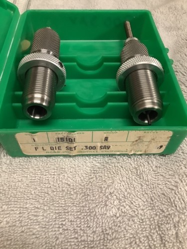 RCBS 300 Savage 2 die full length FL reloading set #15101 300 SAV | eBay