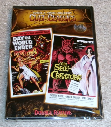 Day the World Ended / The She-Creature DVD Cult Classic Double Feature ...
