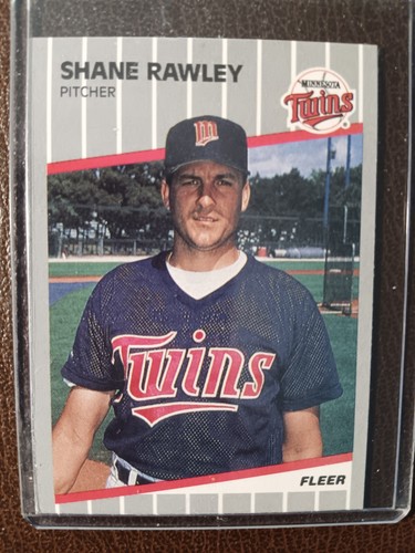 SHANE RAWLEY TWINS 1989 FLEER UPDATE BASEBALL CARD #U-44 | eBay