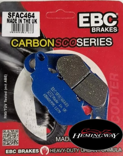 SFA464 EBC PREMIUM BRAKE PADS fit HONLEY HD1 125 14-15 F | eBay