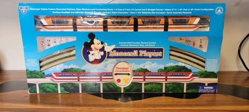 Disney Land Theme Park Remote Controlled Monorail Train Playset (NIB ...