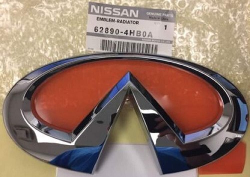 Genuine OEM Infiniti 62890-4HB0A Front Emblem 2014-2020 Q50 2016-2017 ...