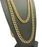 HIP HOP 14K GOLD PLATED RAPPER'S 8mm 24" & 8mm 30" ROPE 2 CHAIN ...