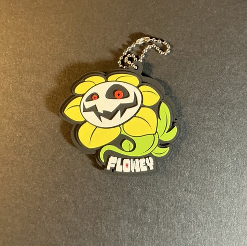 UNDERTALE Capsule Rubber Mascot Keychain - Flowey - Bandai Japan ...