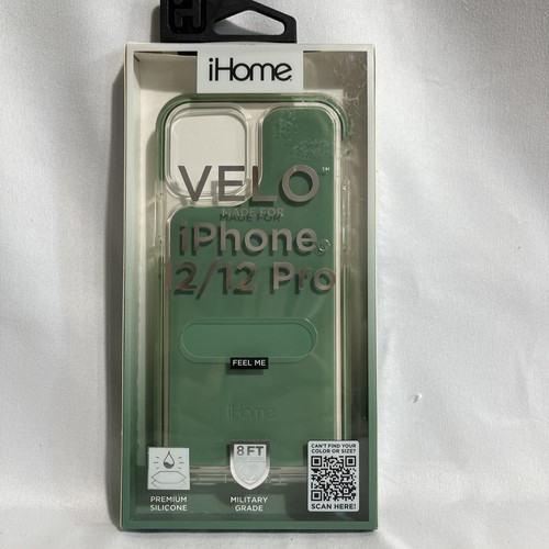 iHome 2IHPC0778E9W2 Silicone Velo Case for iPhone iPhone 12/12 Pro ...