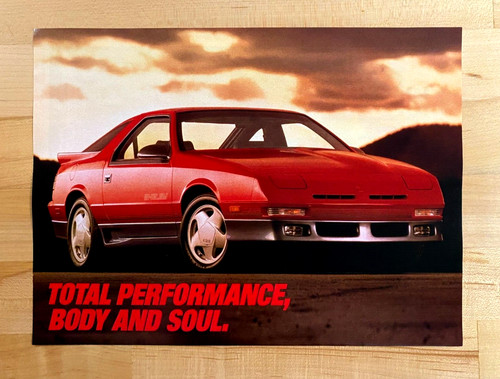 1988 Print Dodge Daytona Shelby TOTAL PERFORMANCE BODY AND SOUL | eBay