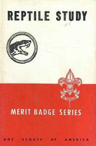 Reptile Study Merit Badge Pamphlet - 1950 July Printing - 2000750 | eBay