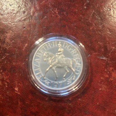 Queen Elizabeth Silver Jubilee Crown for sale | eBay