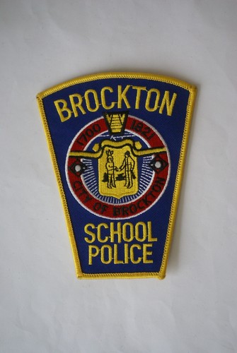 Brockton School Police patch, Massachusetts | eBay
