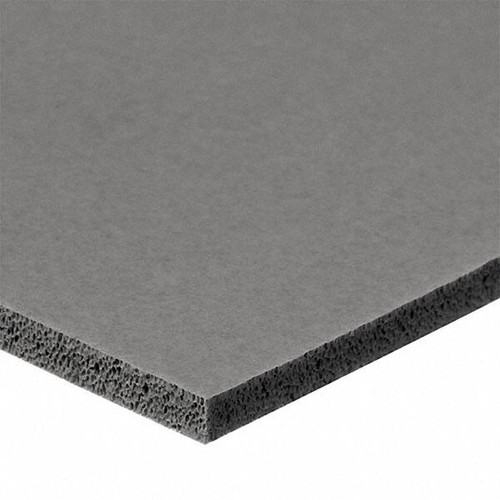 1/2" Thick 12" x 12" Gray Adaptable Extreme-Temp Medium Foam Adhesive ...