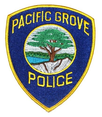 PACIFIC GROVE CALIFORNIA CA Sheriff Police Patch LARGE TREE RIVER ROCKS ...