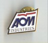 AOM French Defunct Airlines LOGO Badge | eBay
