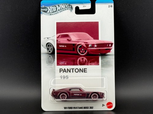 Hot Wheels 69 Ford Mustang Boss 302 2026 Pantone JKY47-956A 1/64 | eBay