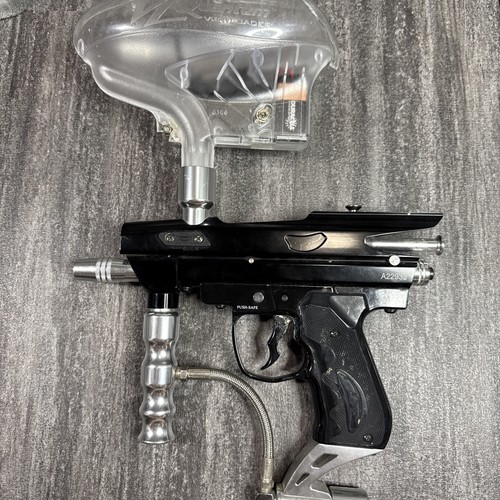 Vintage Spyder Kingman Paintball Marker Gun Untested Quantum Viewloader ...