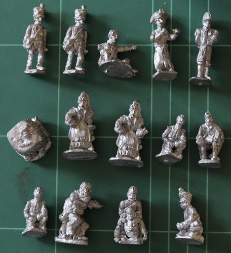 Bicorne Miniatures 28mm (BIC-CAS001) Napoleonic French Casualty Figures ...