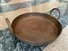 Old Antique Rare Handmade Rustic Iron Wok Kadai Deep Frying Pan ...