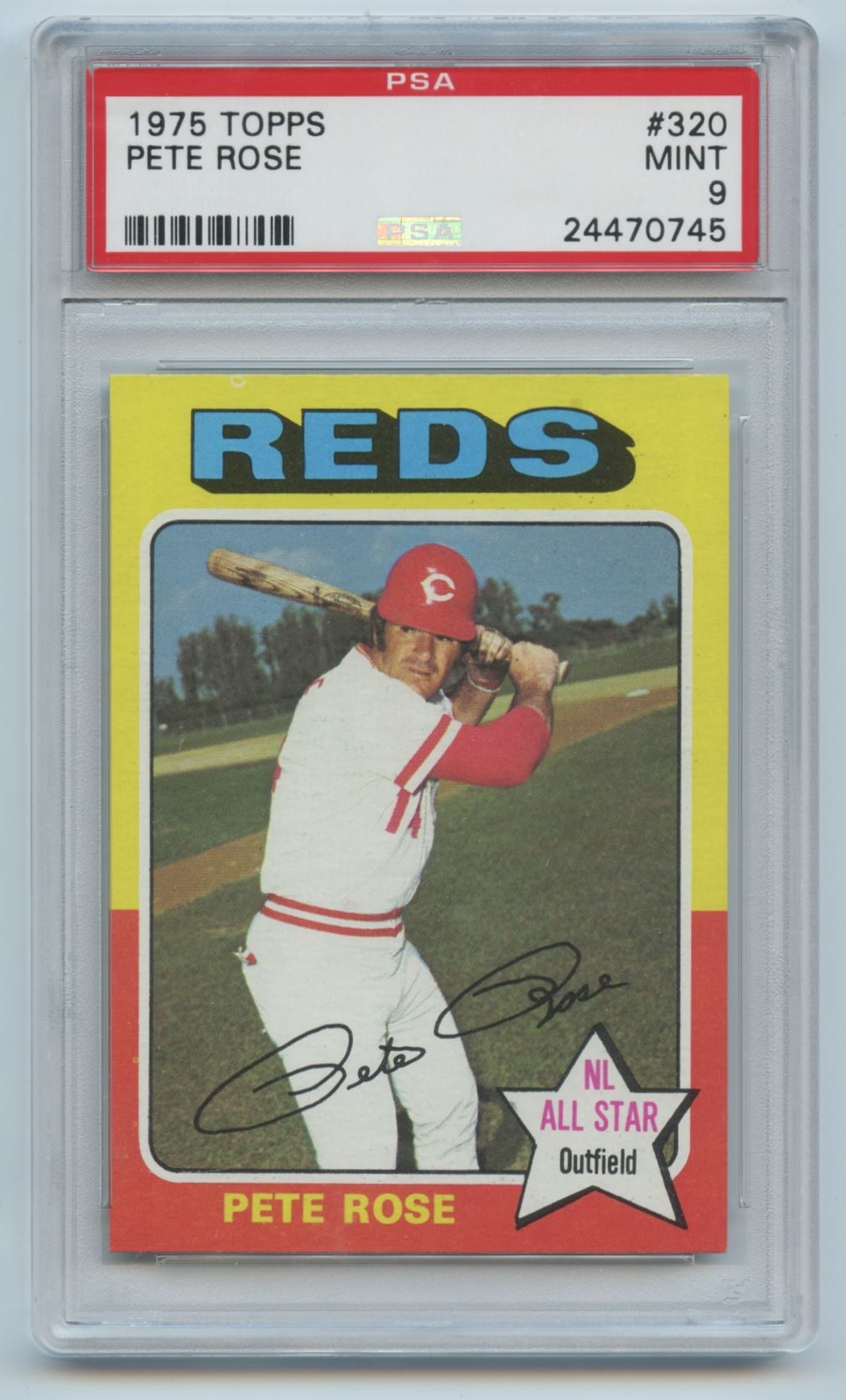Pete Rose 1975 Topps #320 Base Price Guide - Sports Card Investor