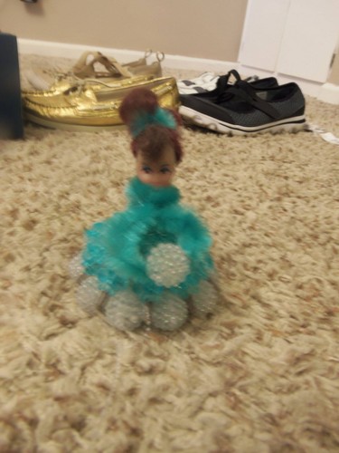 Vintage Green Little Kiddles Green Christmas Ornament 4" | eBay