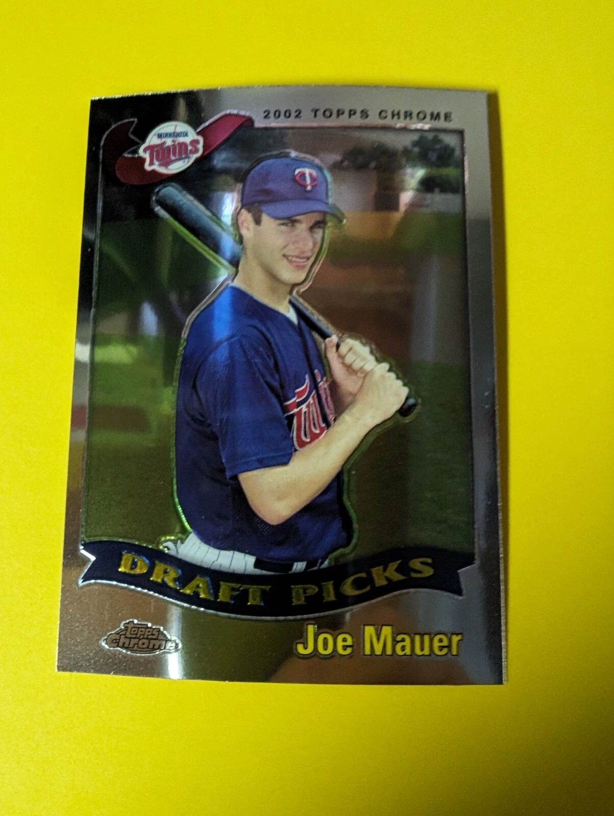 Joe Mauer 2002 Topps Chrome Base RAW Price Guide - Sports Card Investor