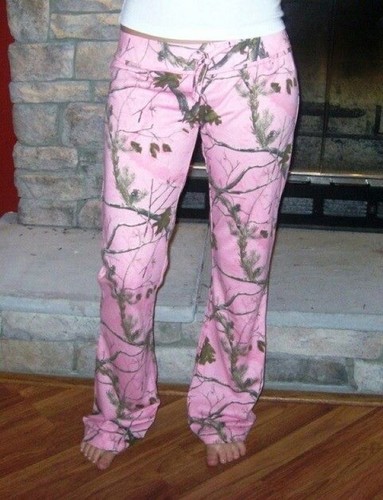 Realtree Pink Camo Ladies Casual Pants | eBay