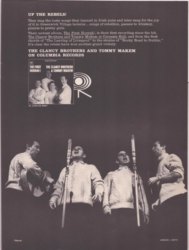 Music - The Clancy Brothers & Tommy Maker - Vintage Magazine ...