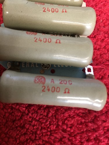 A20C GE RESISTORS 2400 OHM 20 WATT 3 PIECES NOS | eBay