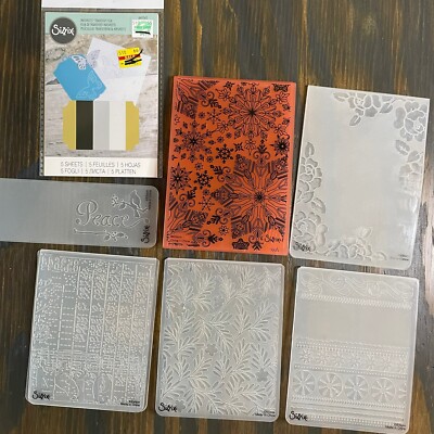 Sizzix Embossing Folders for sale | eBay