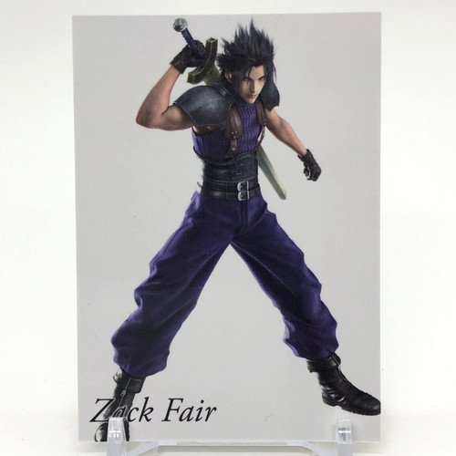 Zack Fair Final Fantasy VII Art Museum Card TCG Japanese Game Square ...