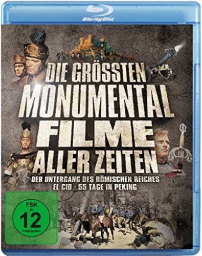 Die grössten Monumentalfilme aller Zeiten (Blu-ray) Charlton Heston ...