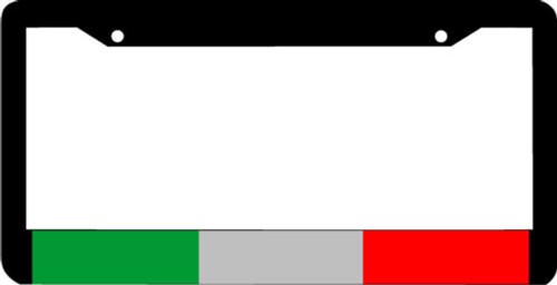 ITALIAN FLAG ITALY License Plate Frame | eBay