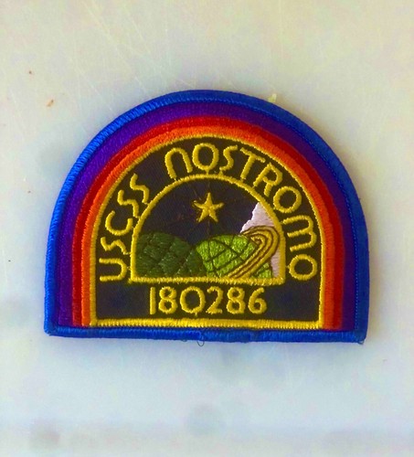 USCSS Nostromo 1809246 Alien Patch Sci-Fi Horror Movie Embroidered ...