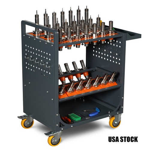 US Stock CAT40 Tool Holder Rack BT40 CNC Tapper Tool Cabinet CNC Tool ...