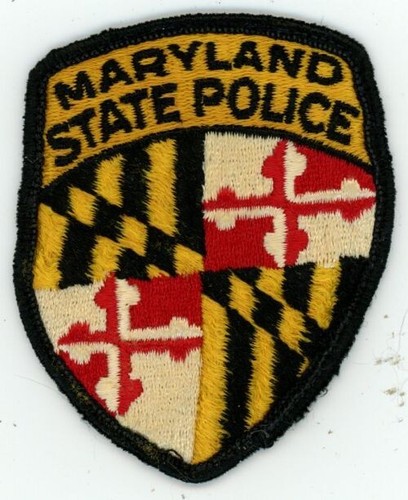 MARYLAND MD STATE POLICE NICE SHOULDER PATCH SHERIFF | eBay