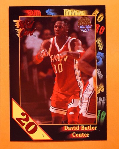 1991-92 WILD CARD 20 STRIPE #114 DAVID BUTLER UNLV RUNNIN REBELS | eBay