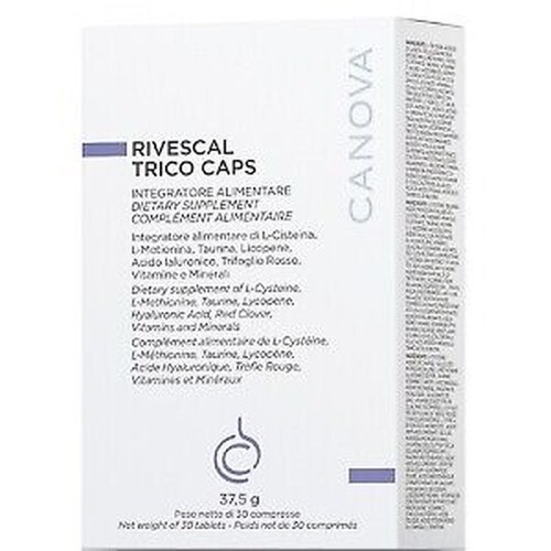 Canova Rivescal Trico Caps Food Supplement 30 Tablets | eBay