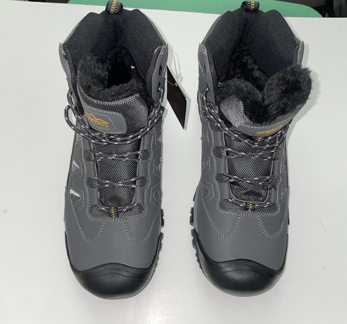 AX BOXING Men's Winter Boots Lace-up Non Slip Hiking Shoes Sz 10 NEW ...