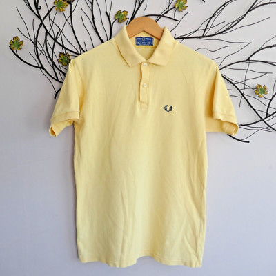 Fred Perry Yellow Clothing for Men for sale | eBay
