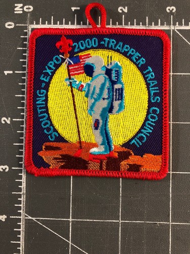 Boy Scouts of America Scouting Expo Patch Trapper Trails Council Moon ...