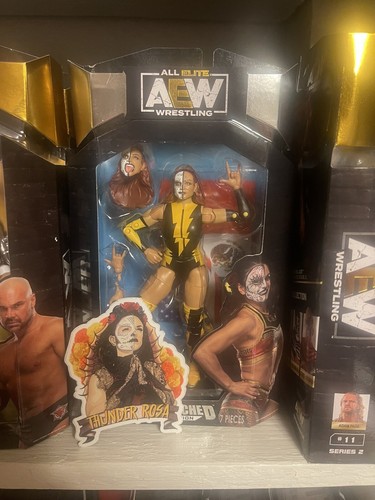 Aew Thunder Rosa Figure And Sticker | eBay