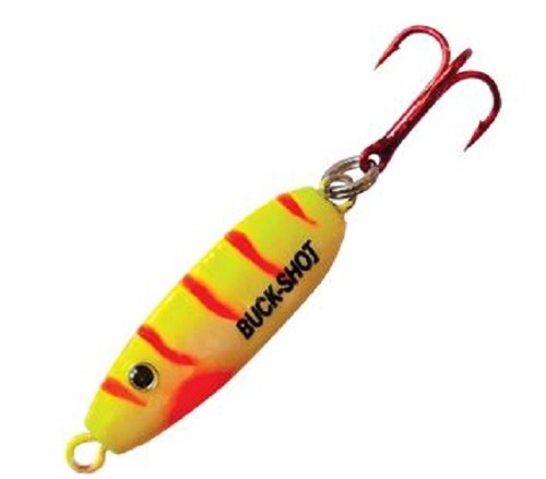 Northland Tackle UV Buck Shot Rattle Spoon 3 - UV Electric Perch 1/8 oz ...