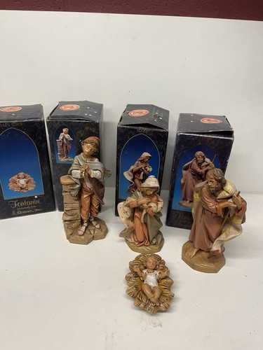 Fontanini Depose Holy Family Nativity Figures 4 Pieces Italy | eBay
