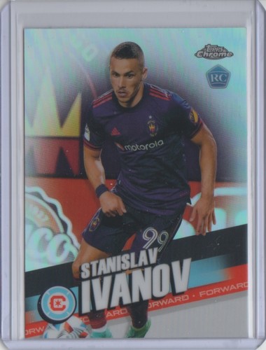 2022 Topps Chrome MLS Refractor #155 Stanislav Ivanov RC - Flat S/H | eBay